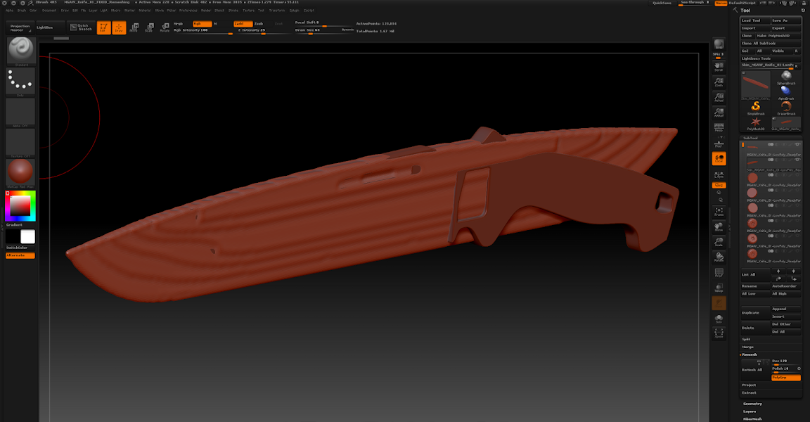 New ZBrush user - ReMesh Help - ZBrushCentral
